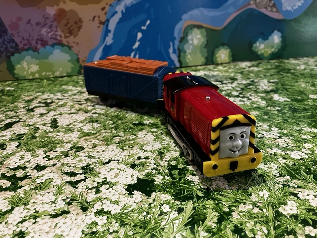 TALKING ENGINE SALTY Trackmaster Thomas & Friends Motorised Battery ...