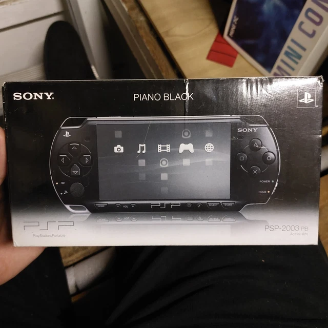 SONY PSP-2003 PB Playstation Portable Slim & Lite Console Boxed £99.99 ...