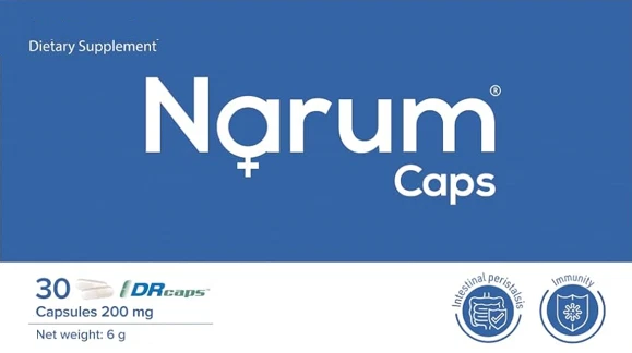 NARUM NARINE 200MG 30 capsules, Lactobacillus Acidophilus Probiotic ...