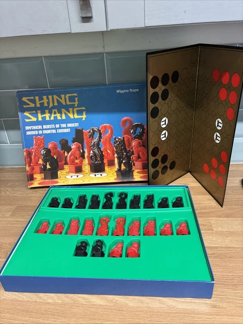 RARE VINTAGE WIGGINS Teape Shing Shang Board Game 100% Complete $37.32 ...