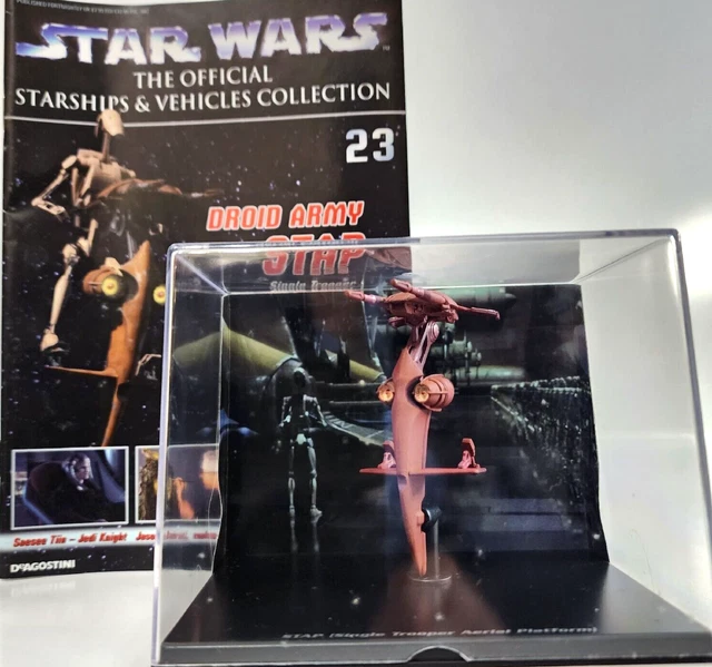 DEAGOSTINI STAR WARS Starships #23 Droid Army Stap + Magazine $35.00 ...