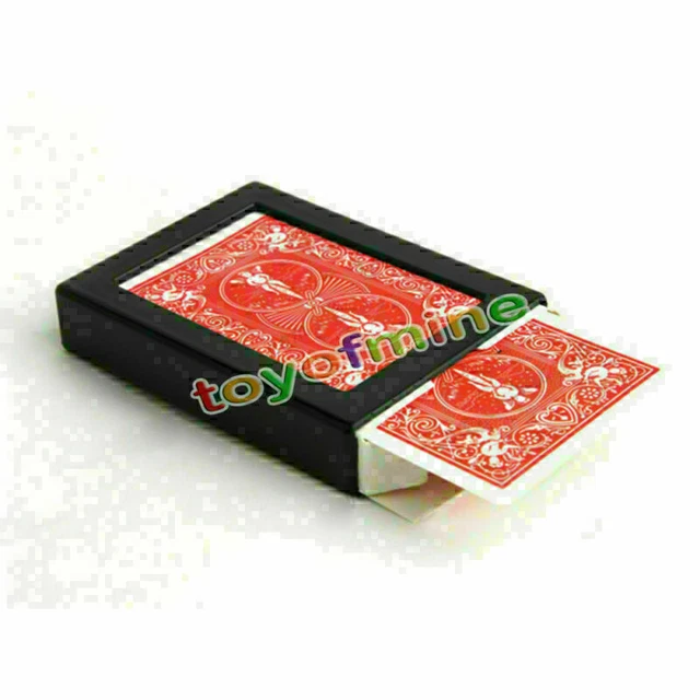 VANISHING DISAPPEARING DECK Cards Magic Trick Box Close-Up With Frame ...