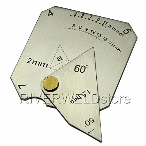 SQUARE WELDING GAUGE Multi Function Inspection Gauge $16.50 - PicClick AU