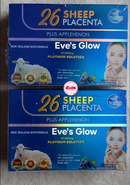26 SHEEP PLACENTA Plus Applehenon by Phyto DSM (One Box) £34.80 - PicClick UK