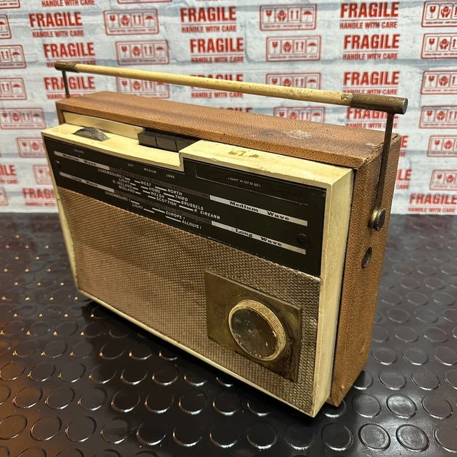 PHILIPS ALL TRANSISTOR Radio Vintage 1960's £29.95 - PicClick UK