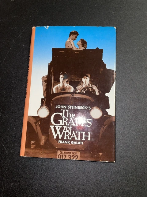 THE GRAPES OF Wrath John Steinbecks HCDJ Book Frank Galati Play 1990 ...