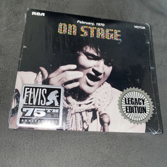 ELVIS PRESLEY - On Stage [Legacy Edition](2 CD 2010, RCA/Sony Legacy ...