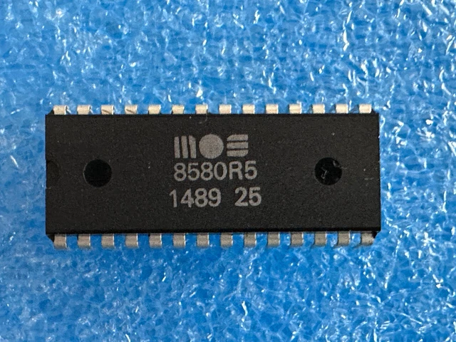 8580R5 CHIP IC Csg / Mos Sid Soundchip, Commodore C64 #14 89 $75.65 ...