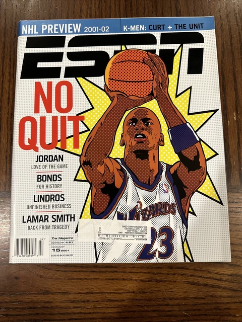 MICHAEL JORDAN ESPN Magazine 15 Oct 2001 - Washington Wizards, Chicago ...