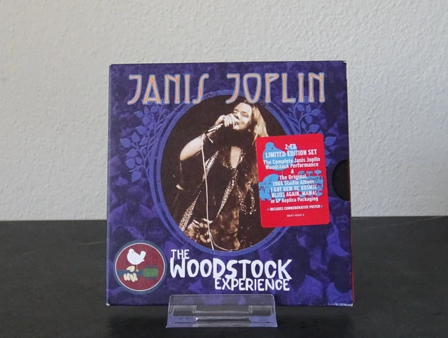 JANIS JOPLIN -THE WOODSTOCK EXPERIENCE, LIMITED EDITION,2CD con poster ...