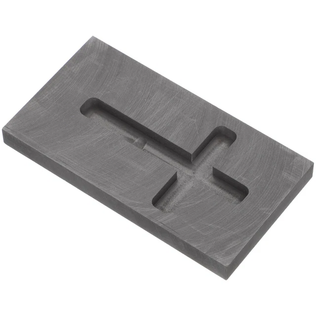 LINGOT DE GRAPHITE Coulée Moule En Croix - Pour Analyse Qualité Métal ...
