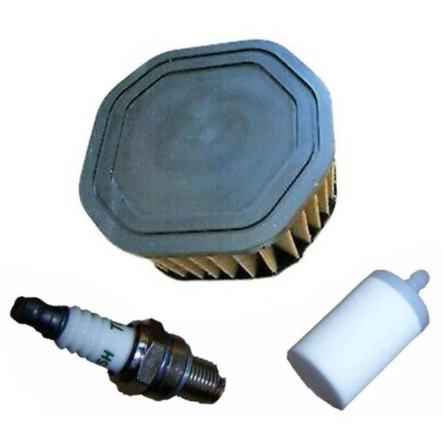 KIT D'ENTRETIEN FILTRE à air de jardin de haute qualité filtre à carburant ac EUR 21,38 ...
