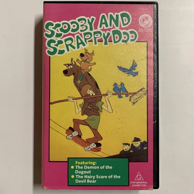 SCOOBY AND SCRAPPY Doo VHS Video Tape 1979 Vintage RARE Scooby-Doo $18. ...