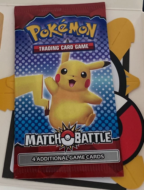 MCDONALD'S X POKEMON TCG 2022 Match Battle, 4 cards promo pack,sealed,1 ...
