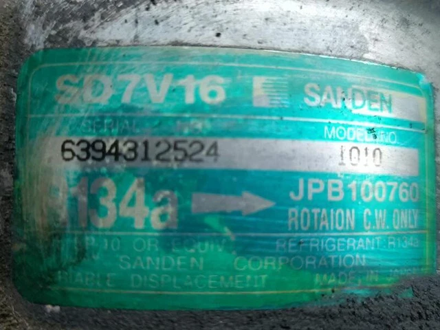 JPB100760 COMPRESSEUR CLIM pour MG ROVER SERIE 400 (RT) 416 SI (4-PTAS ...