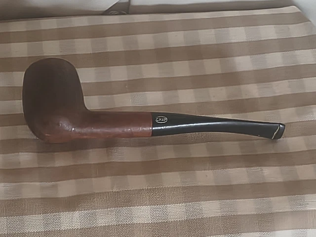 PIPE ANCIENNE CHAP Saint-Claude France en bruyère véritable complète ...
