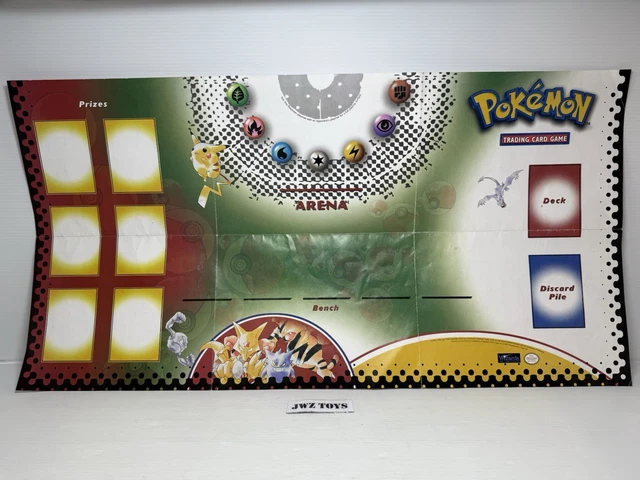 1998 VINTAGE POKEMON Shadowless (DMG) Playmat Checklist Poster Base Set ...