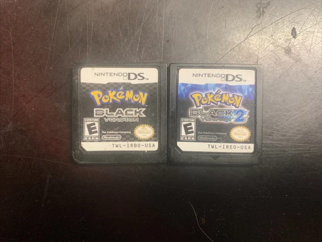 POKÉMON BLACK VERSION & Pokémon Black Version 2 (Nintendo DS, 2012 ...