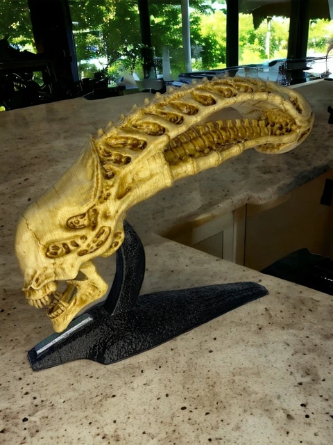 XENOMORPH ALIEN SKULL Xl Model Figurine 3D Printed Fan Art Gift £100.00 ...