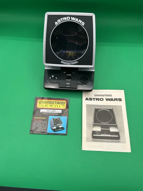 VINTAGE ICONIC GRANDSTAND Astro Wars 1981 Electronic Tabletop Game £103 ...