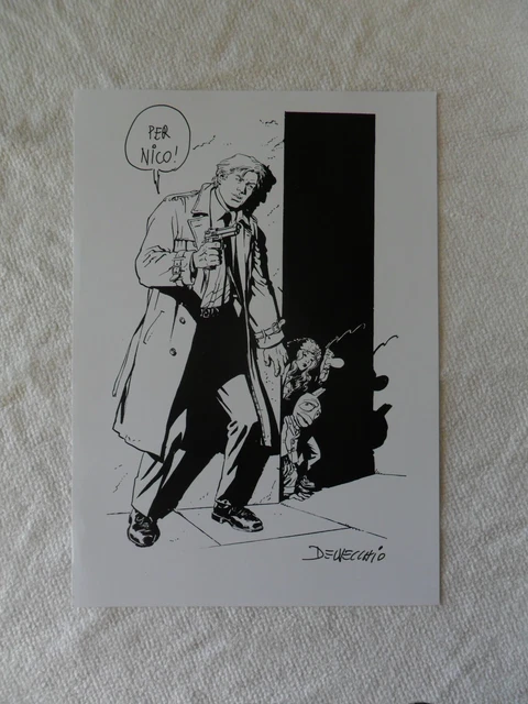 STAMPA NAPOLEONE PASQUALE Del Vecchio Lucca 2002 Firmata E Dedica "Nico ...