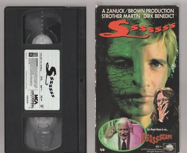 SSSSSSS HORROR VHS video Movie Gore Cult Slasher Sex SSSSS SSSS SSS THE ...
