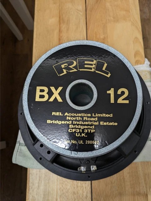 REL BX 12 12 inch Sub Woofer Speaker Q400E £100.00 - PicClick UK