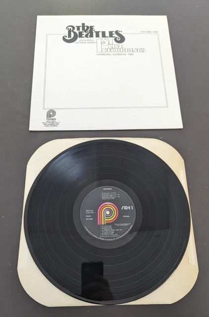THE BEATLES 1ST Live Recordings Hamburg Germany 1962 Vol. 1 Record LP ...