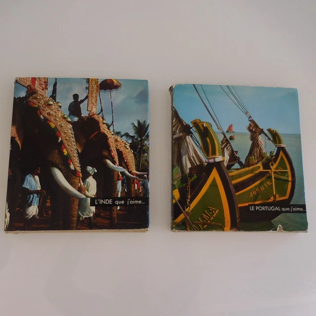 LE PORTUGAL QUE j’aime 1966 L’Inde que j’aime 1968 Editions SUN PARIS ...