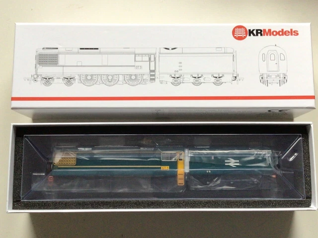 KR MODELS OO Gauge KRM-GT3-OO-R-Blue GT3 Locomotive in BR Blue / Yellow ...