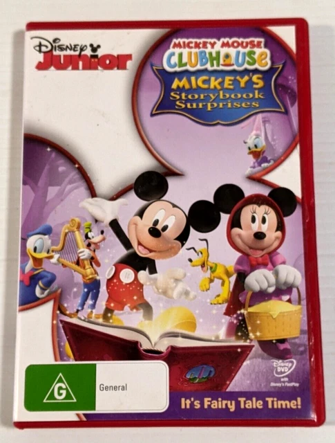 MICKEY MOUSE CLUBHOUSE Mickey's Storybook Surprises DVD Reg. 4 2006 ...
