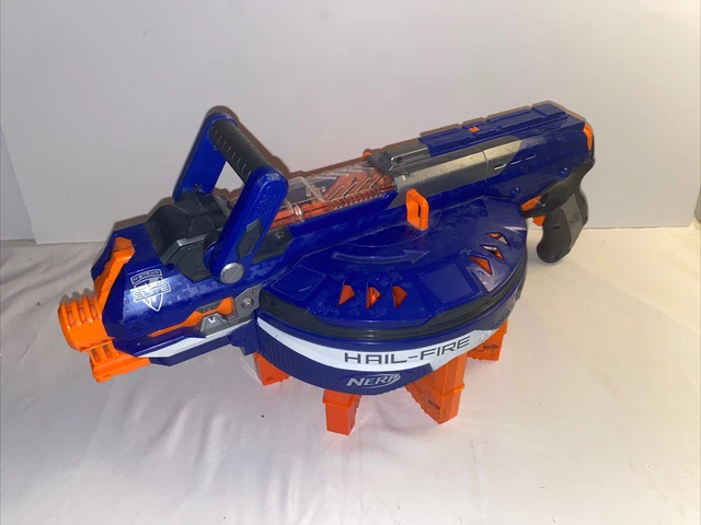 NERF N-STRIKE ELITE Motorized Hail Fire Blaster with 8 Clips TESTED ...