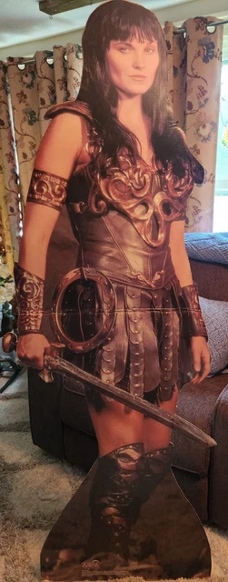 VINTAGE XENA WARRIOR Princess 6' Life Size Standee Standup 1998 RARE ...