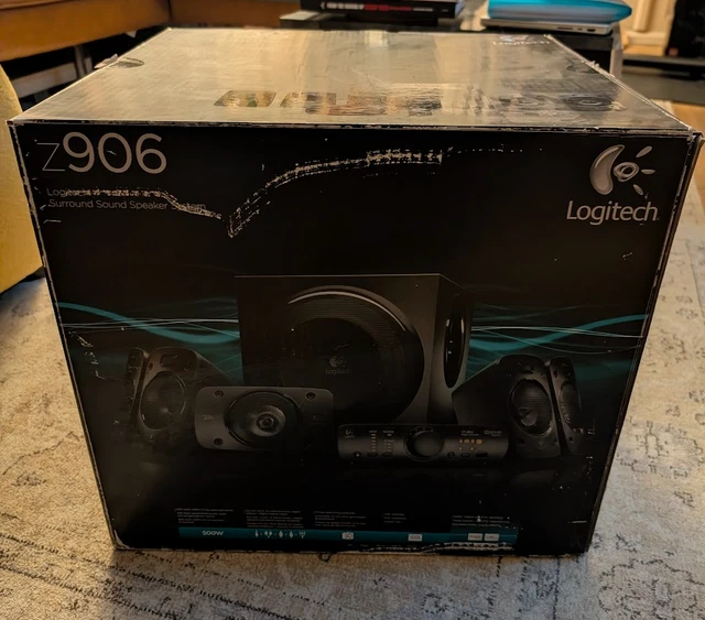 LOGITECH Z906 5.1 Surround Sound Speaker System 500W RMS £151.91 ...
