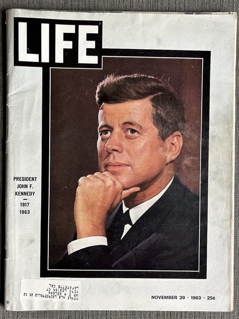 LIFE MAGAZINE NOVEMBER 29 1963 JFK Assassination Issue £5.91 - PicClick UK