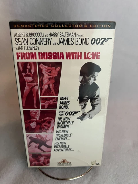 FROM RUSSIA WITH Love (VHS, 1994) BRAND NEW SEALED 007 Bond Sean ...