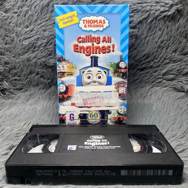 THOMAS & FRIENDS - Calling All Engines VHS 2005 Thomas The Train Rare ...