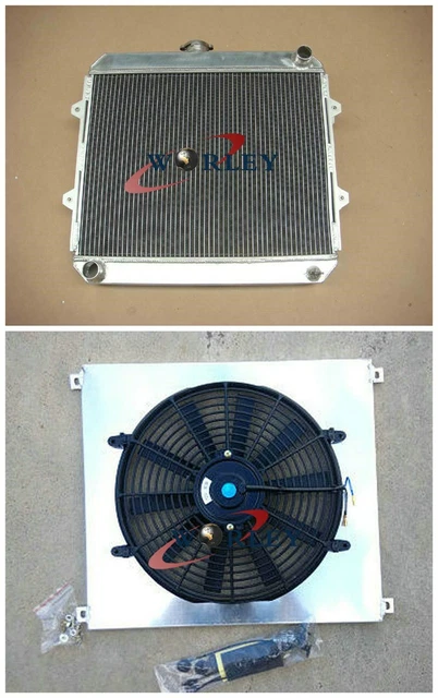 RADIATOR+SHROUD+FAN FOR TOYOTA Hilux RN85 YN85 22R 2.4L Petrol 1991-97 ...