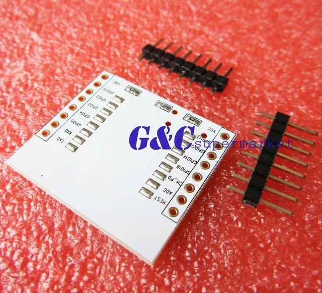 NEW ESP8266 SERIAL WIFI Module Adapter Plate for ESP-07 ESP-08 ESP-12 ...