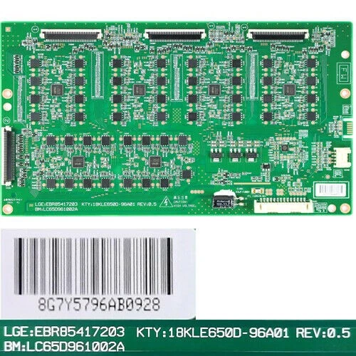 LED DRIVER BOARD EBR85417203, LG 65SK9500PLA EUR 35,00 - PicClick FR