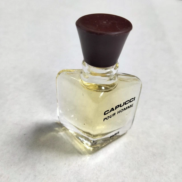 COLLECTOR MINI MINIATURE de parfum ancienne " CAPUCCI pour Homme " CAPUCCI plein EUR 4,20 ...