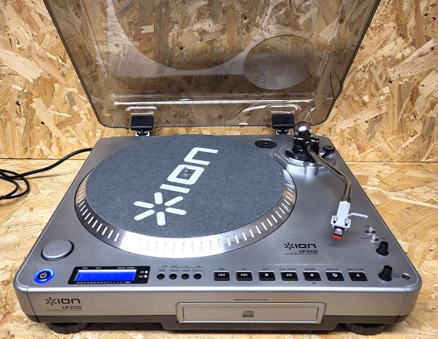 ION AUDIO LP2CD giradischi conversione digitale con registratore CD ...