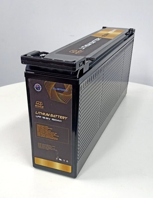 ROCK 12V 150AH Bluetooth Slimline Lithium Ion Battery Rechargeable Deep Cycle $999.00 - PicClick AU