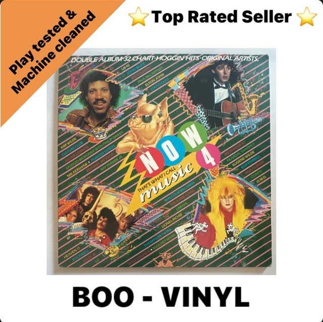 NOW THATS WHAT I Call Music 4 Various Artists Double Lp Records EX / EX ...