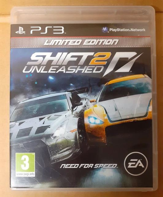 Need For Speed Shift 2 Unleashed Limited Edition Ps3 Complete 6 95