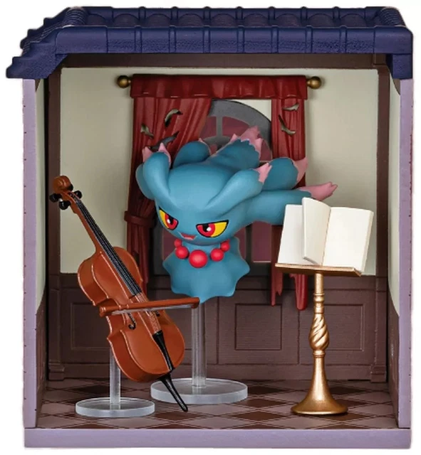 POKEMON MISDREAVUS MINI Figure Midnight Mysterious Mansion 2 Japan ...