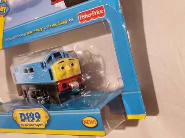 THOMAS THE TANK Engine & Friends TAKE ALONG N PLAY D199 TRAIN DIECAST ...