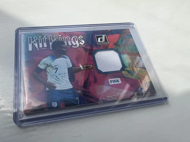 PANINI FIFA DONRUSS 2023/24 - Kit Bukayo Saka Relic Kings - Inghilterra ...