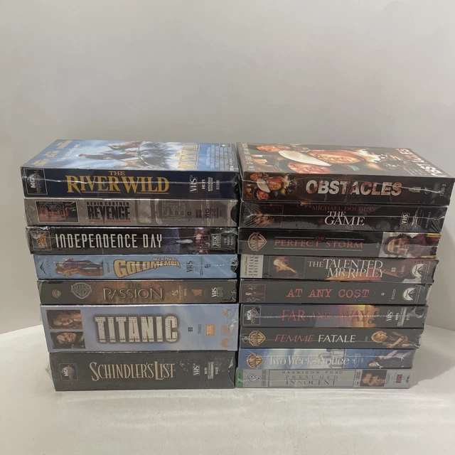 VHS SEALED LOT Of 16 Tapes - Retro 90s Classics Rare Watermarks $55.99 ...
