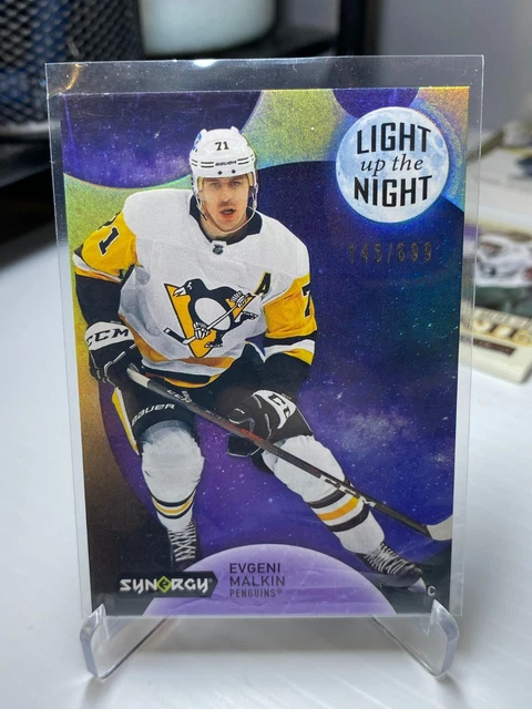 #LN-EM EVGENI MALKIN 2022-23 Upper Deck Synergy Light Up The Night 145/ ...
